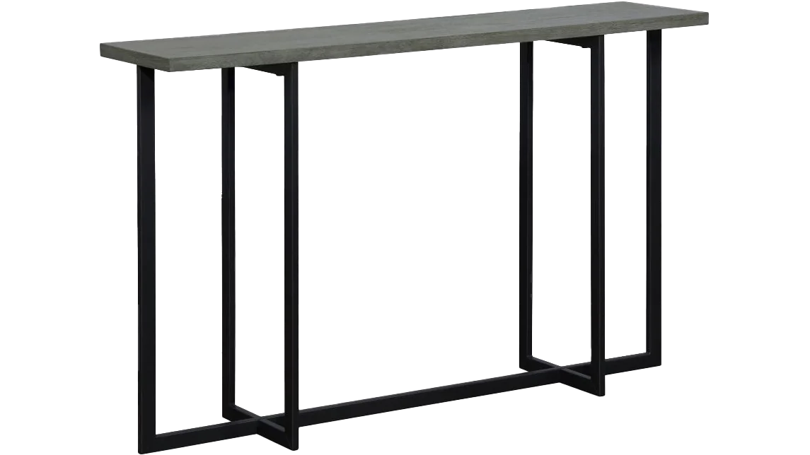 Faro Console Table in Grey - Maplefull Rentals